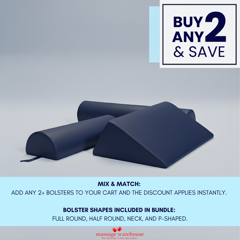 Luxurious Full Round Bolster -Great for use during massage treatments ...