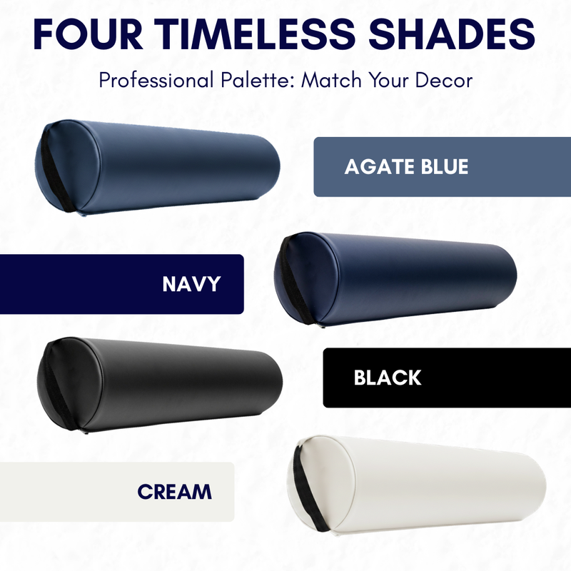 Luxurious Full Round Bolster -Great for use during massage treatments ...