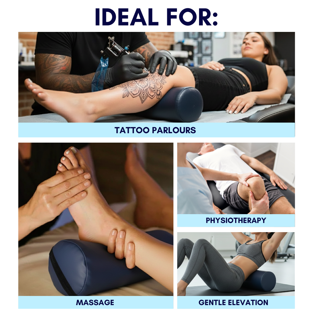Luxurious Full Round Bolster -Great for use during massage treatments ...