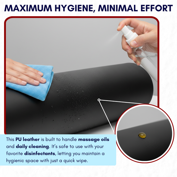 Luxurious Full Round Bolster -Great for use during massage treatments ...