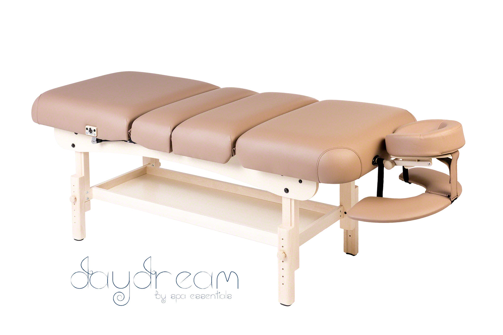 DayDream Height Adjustable Multi-Section Wooden Spa Treatment Couch ...